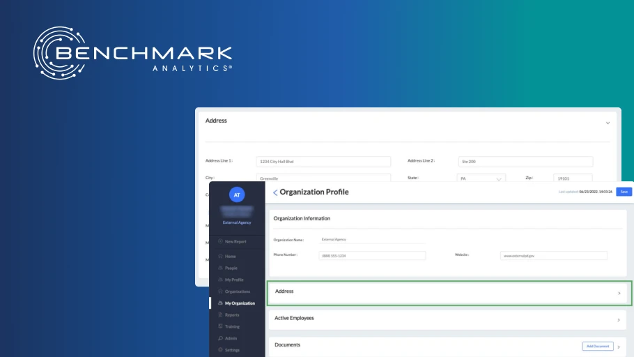 June 2022: New Audit Log and Report Hyperlink : Benchmark Analytics